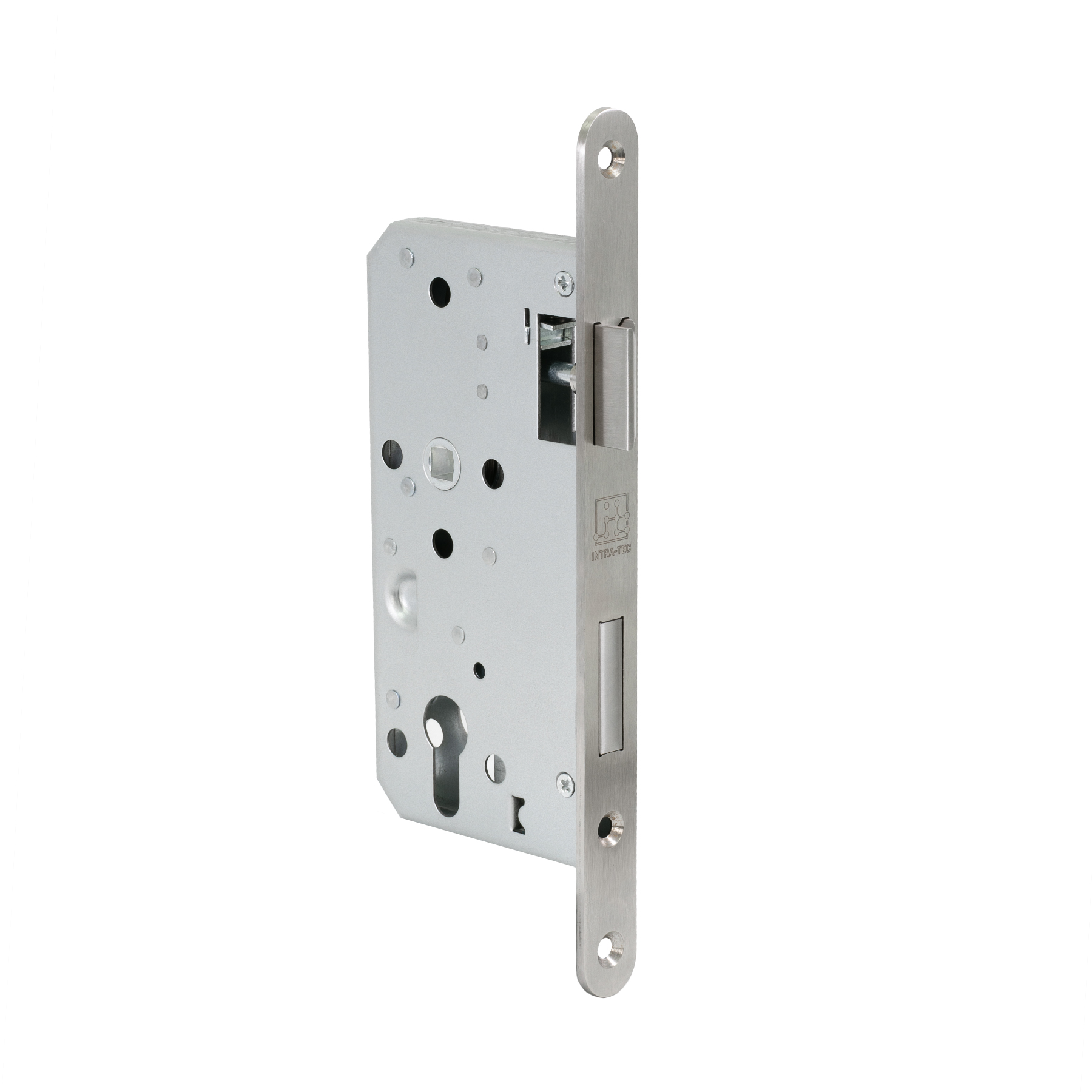 INTRA-TEC Zimmertürschloss PZ - Dorn 55 mm - Stulp 20 mm - Entfernung ...